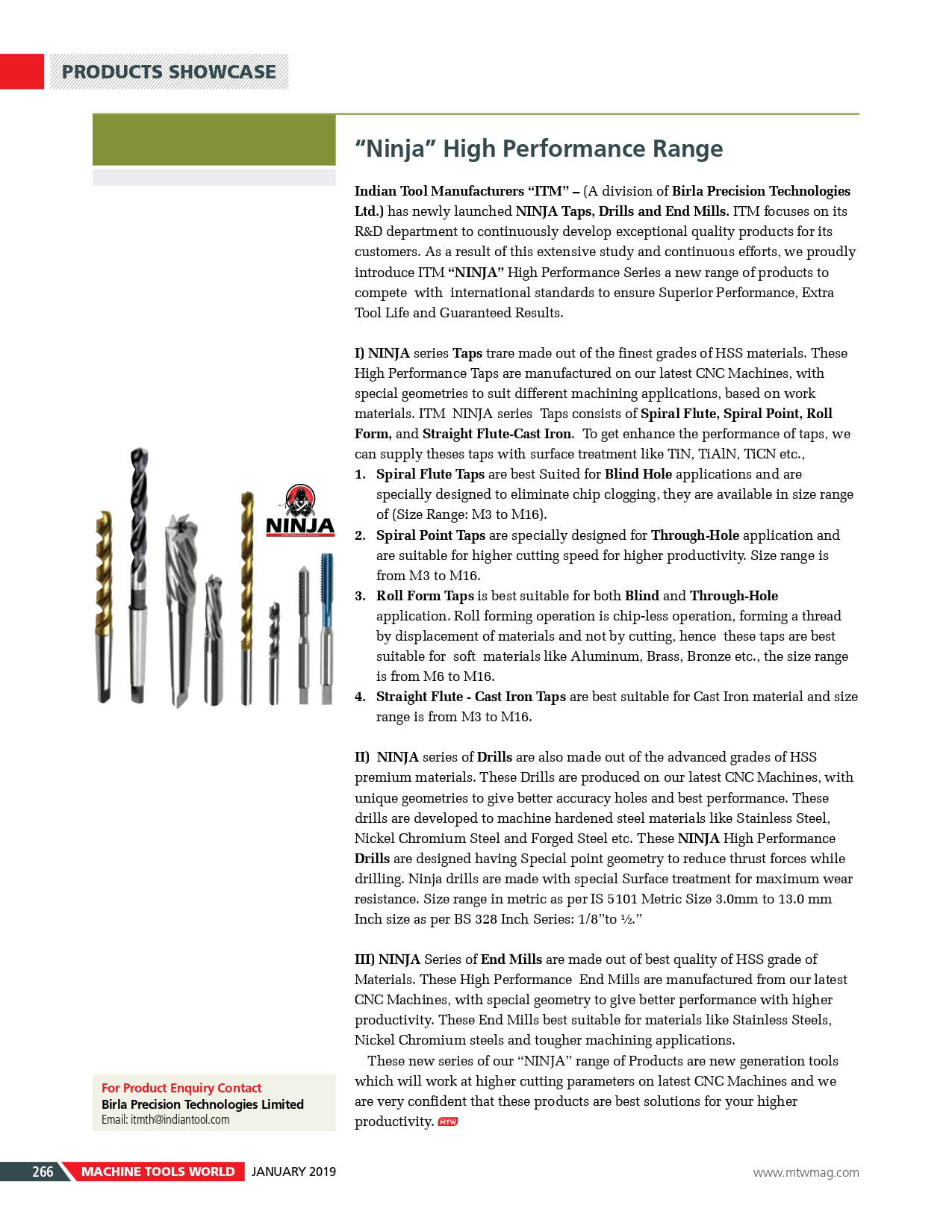 News | Birla Precision Technologies Ltd (BPTL)